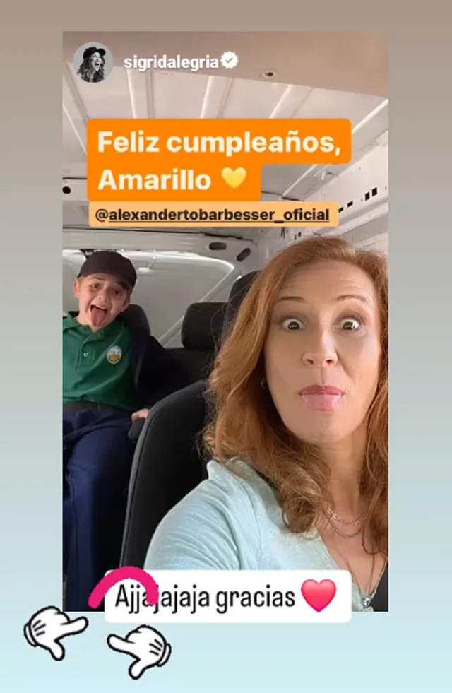 Figuras de Como la vida misma celebraron a Alexander Tobar