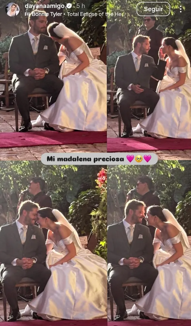 Magdalena Müller celebró su matrimonio con Félix Echeverría: actores invitados compartieron videos