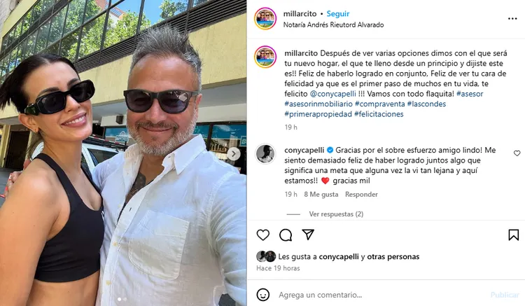 Cony Capelli por fin cumplió el sueño de la casa propia