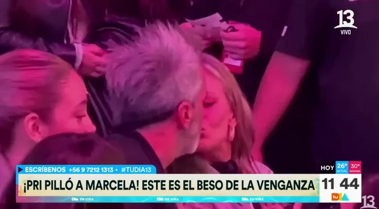 Priscilla Vargas captó beso de Marcela Vacarezza y Cristián Sánchez en Viña: "Rafa no me creyó"