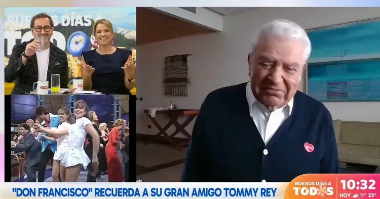 "No sé cómo manejar ese tema": Don Francisco bromeó a Monserrat Álvarez al recordar a Tommy Rey