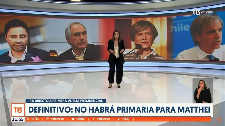 'Teletrece Central' se instaló este miércoles como el espacio con mayor ...